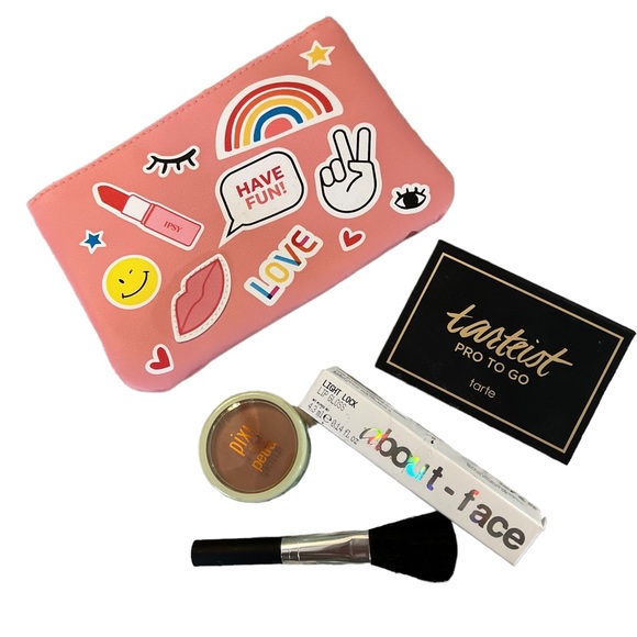 tarte | Makeup | 6 Pc Ipsy Makeup Bag And Kit | Poshmark